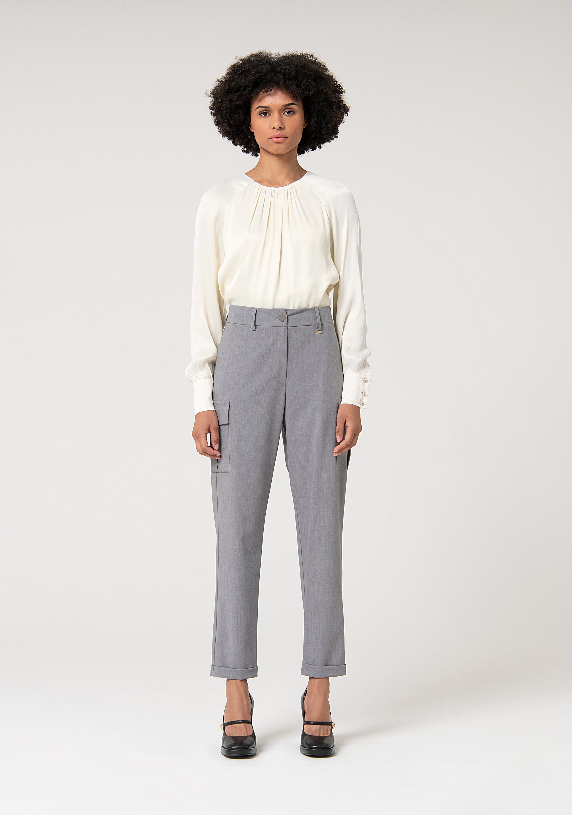 Pant regular fit with big side pockets FS24WV2006W75201 FRACOMINA